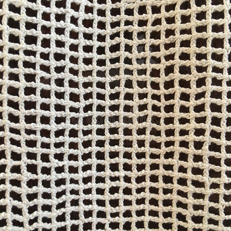 Fabric Embossed Network in White. Abstract Macro Shot Stock Image ...