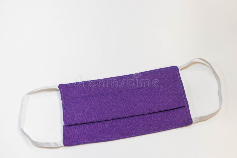 Fabric Face Mask To Prevent Covid-19 Influenza Stock Photo - Image of ...