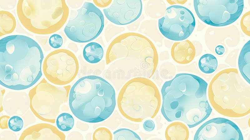 A Fabric Featuring Collagen Bubbles and a Grid Structure, Evoking a ...