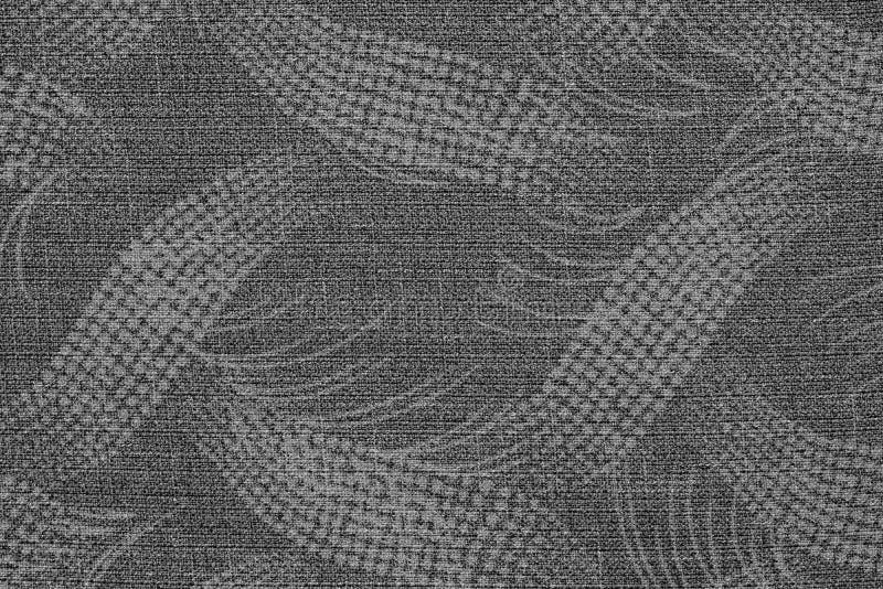 Fabric of Gray Color with an Abstract Pattern Stock Photo - Image of ...