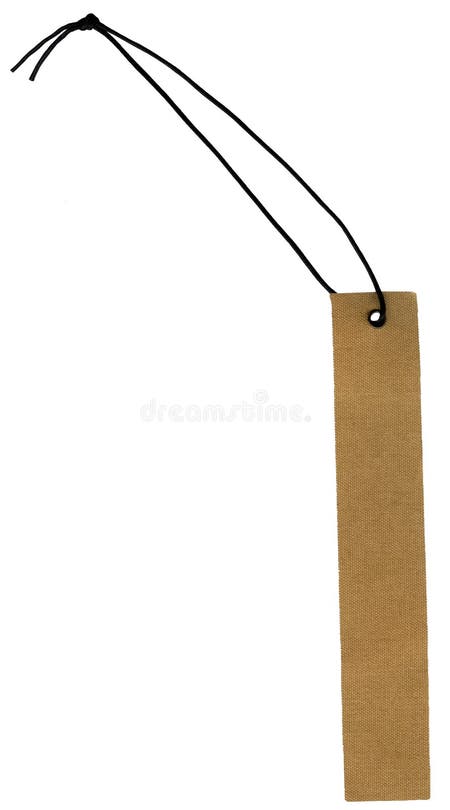 Fabric Hang Tag with String Stock Photo - Image of cord, string: 5945262
