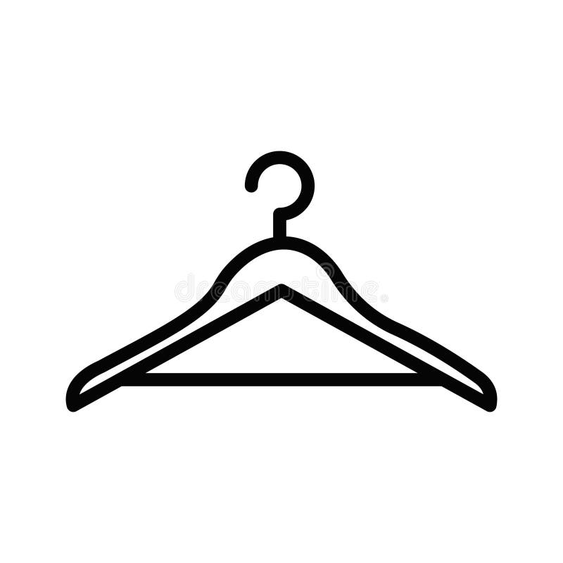 Fabric Hanger Vector Icon Which Can Easily Modify or Edit Stock Vector ...