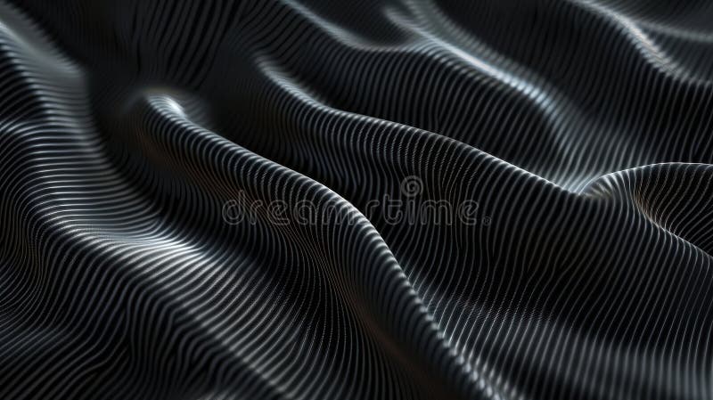 Fabric with a Harmonious Blend of Straight Line Patterns Stock ...