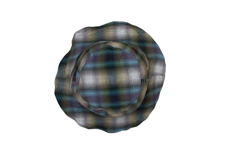 Fabric Hat for Protect Sunlight Isolated on White Background - Clipping ...