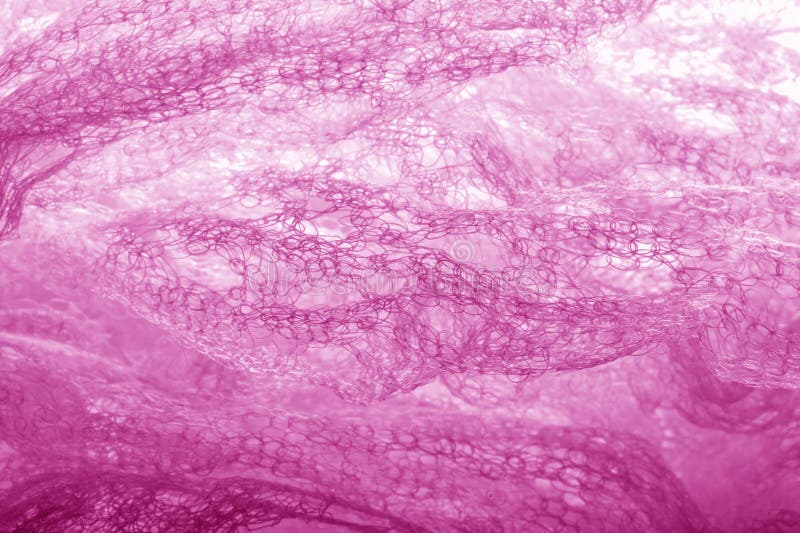 Fabric in a Mesh of Pink Color. this is a Micro-thin Mesh, Which is ...