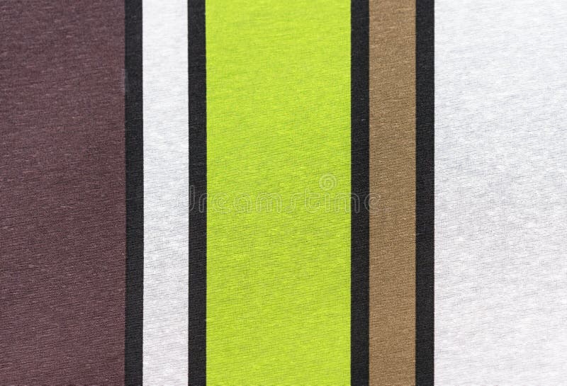 Fabric with Multicolored Stripes. the Texture of the Fabric with Bright ...