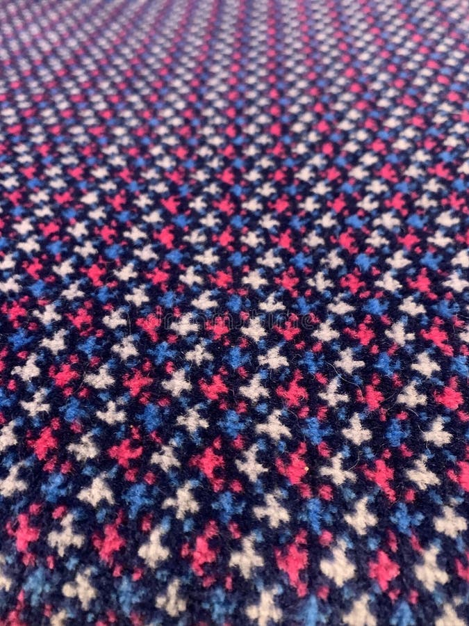 Fabric Multicoloured Pattern Stock Image - Image of brown, material ...