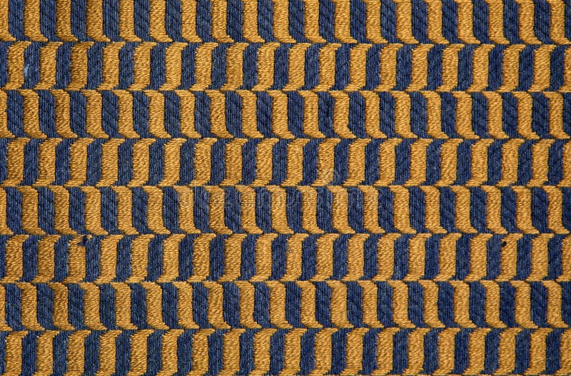 Fabric in Mustard Color with Geometric Patterns. Mustard Knitted ...