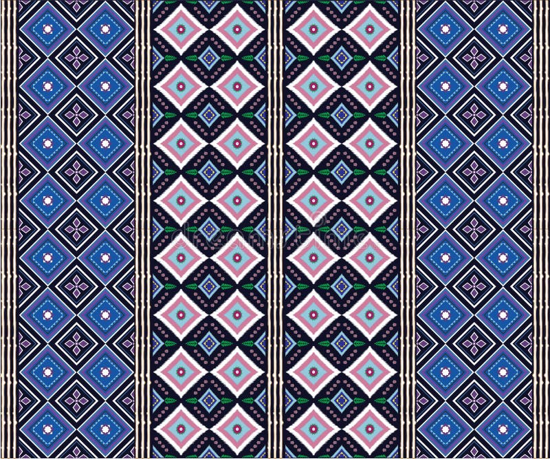 Raster Geometric Pattern with Large Diamond Shapes, Outline Rhombuses ...