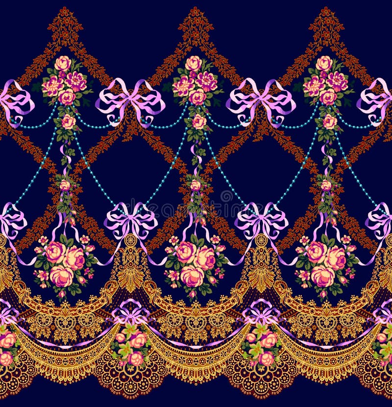 Pattern with Horizontal Colored Stripes 9305, Modern Stylish Image ...