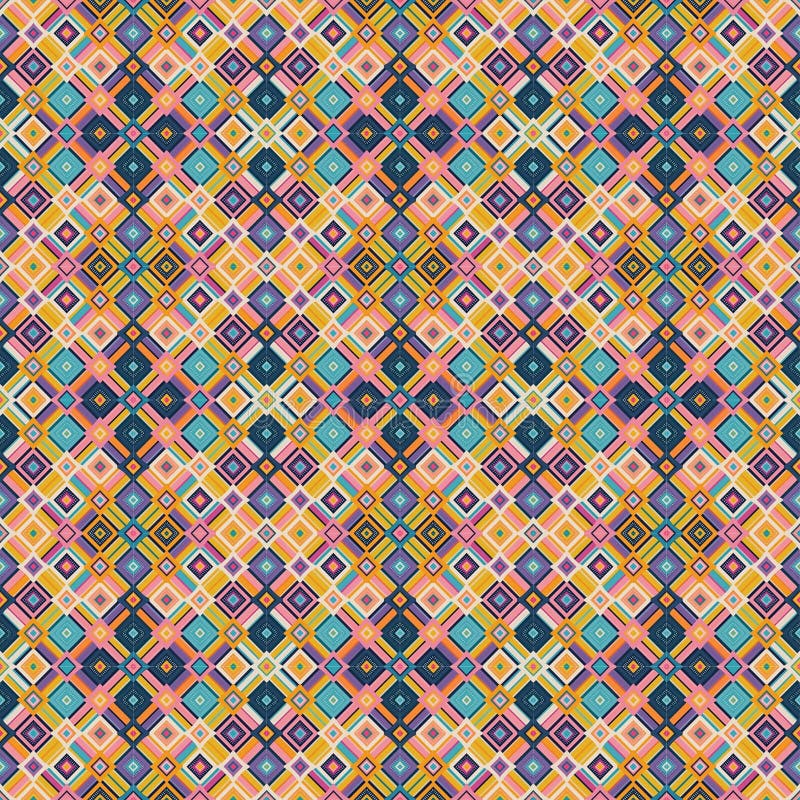 Fabric Pattern, Seamless Pattern, Batik Cloth Stock Illustration ...