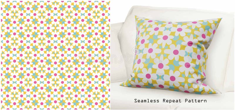 Fabric Pattern, Seamless Repeat Pattern Texture Surface for Cushion ...