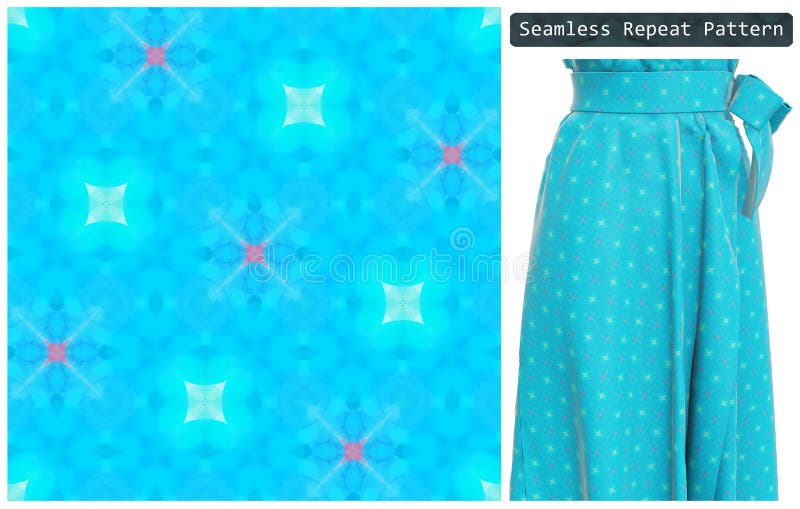 Fabric Pattern Texture with Saved Path, Seamless Repeat Pattern for ...