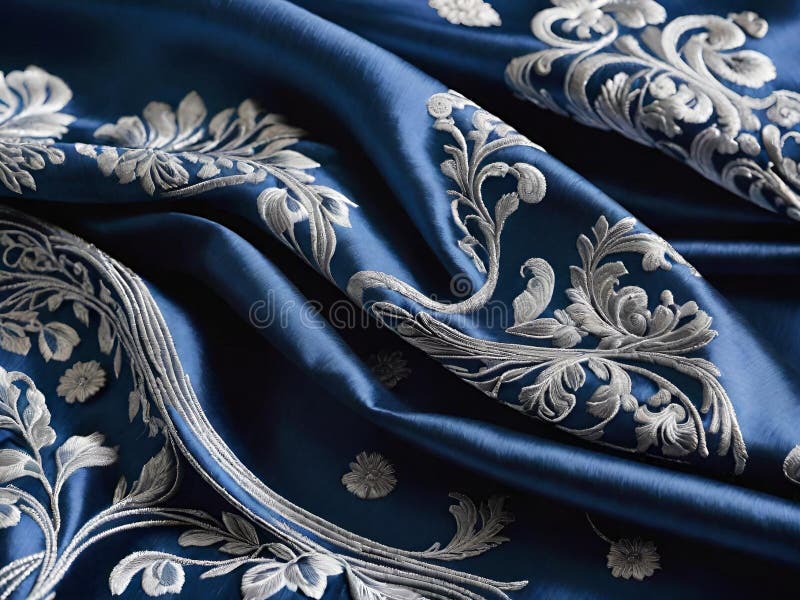 Fabric Pattern Texture, Textile Cloth Stock Illustration - Illustration ...