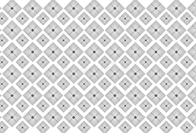 The Fabric Pattern Uses Squares in a Gradation from Large To Small and ...