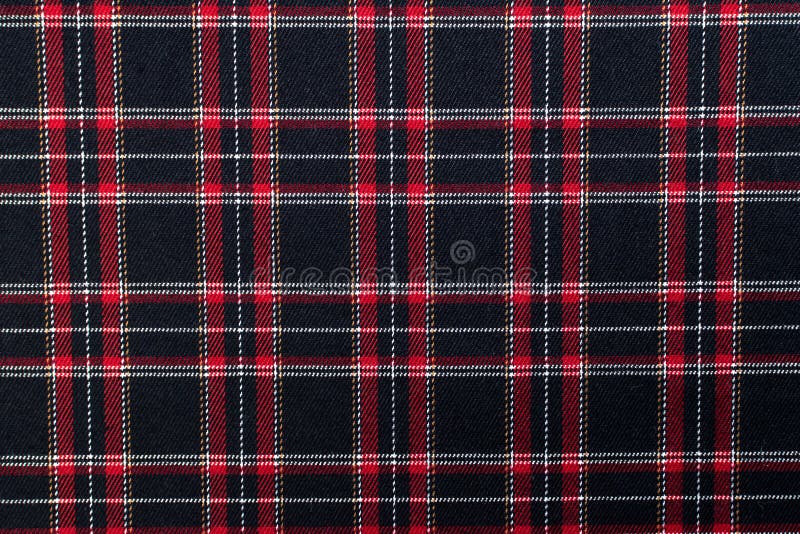Fabric Plaid Texture. Cloth Background Stock Image - Image of brown ...