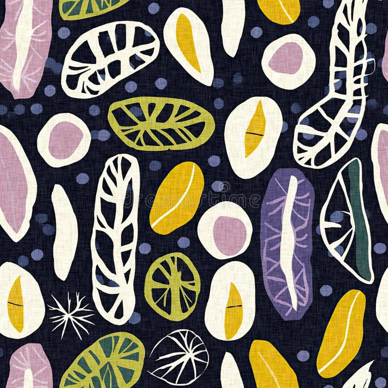 Fun Modern Pattern Clash Fabric Print for Summer Beach Textile Designs ...