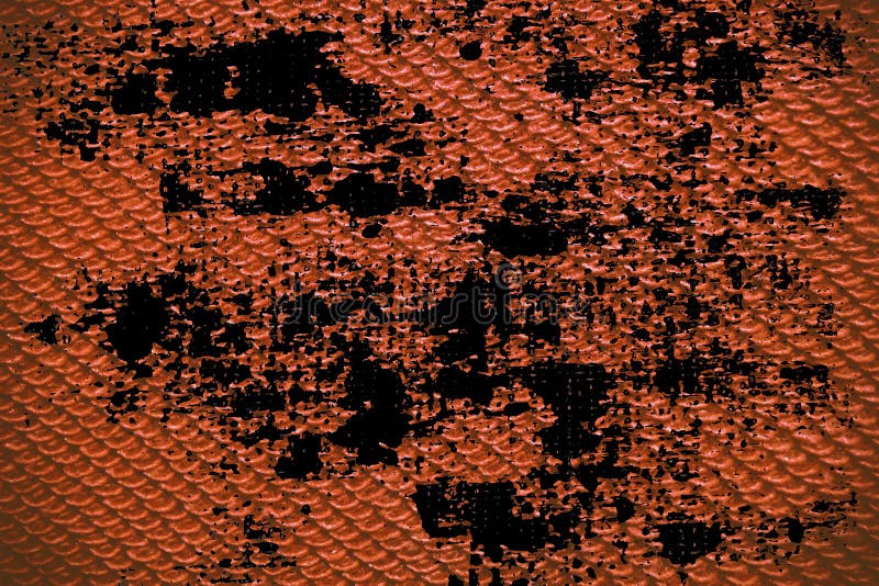 Grunge Dirty Fabric Rusty Colored Texture or Background. Stock Photo ...