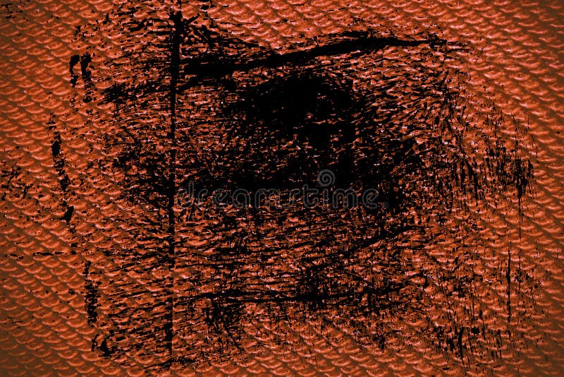 Grunge Dirty Fabric Rusty Colored Texture or Background. Stock Image ...