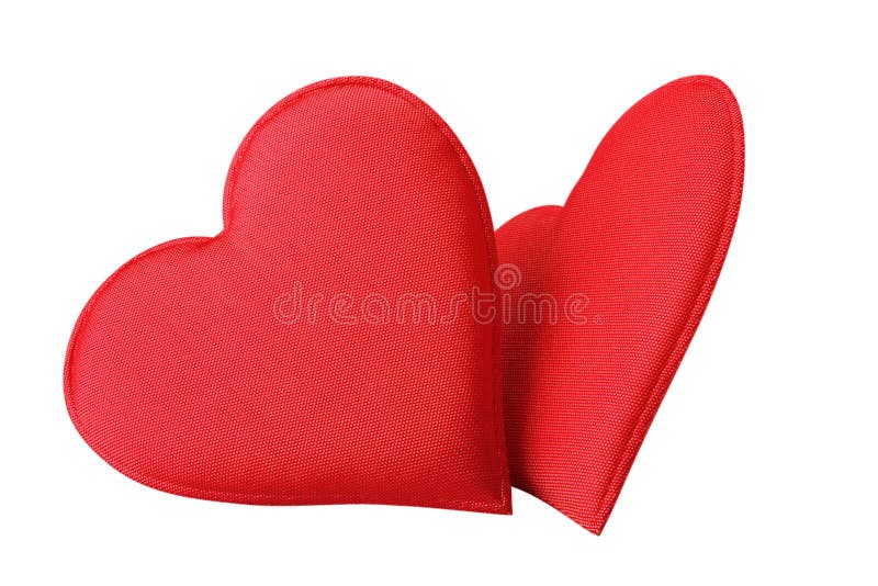 Fabric Red Hearts stock image. Image of copy, style, love - 22879535