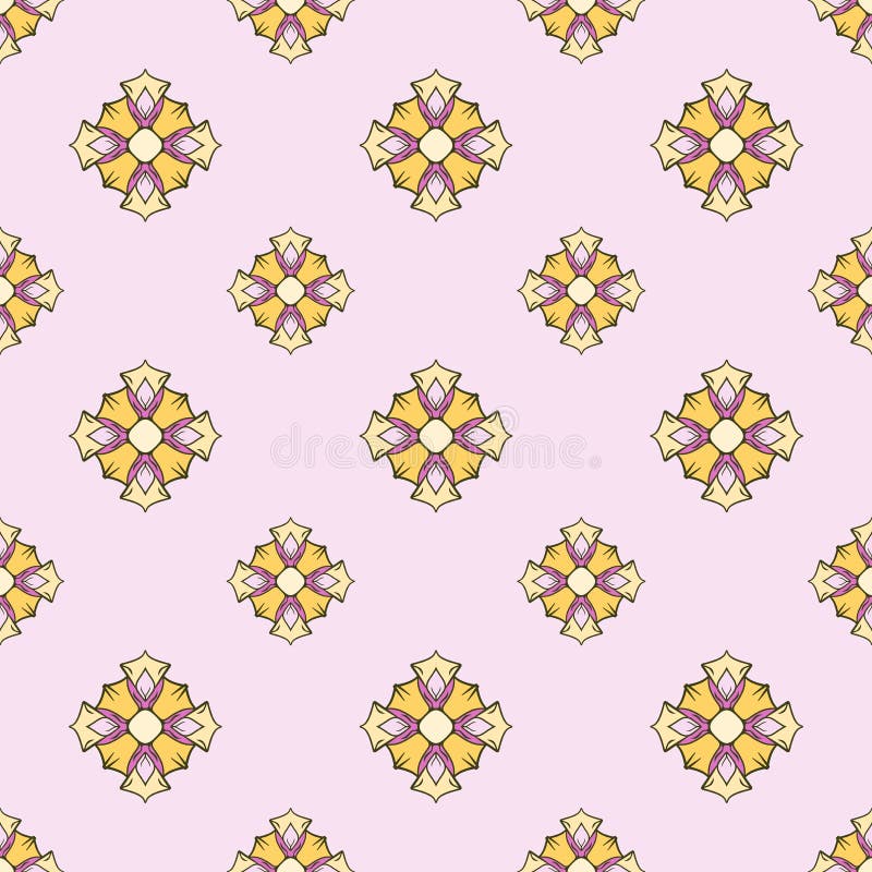 Fabric Repeat Pattern, Seamless Vector Repeat Patterns, Hand-drawn ...
