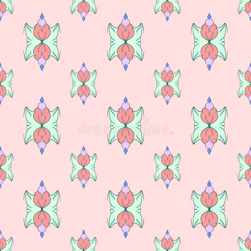 Fabric Repeat Pattern Seamless Vector Repeat Patterns Hand Drawn