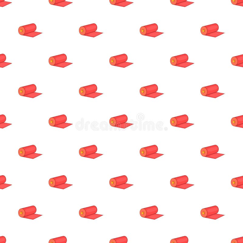 Fabric Roll Pattern, Cartoon Style Stock Vector - Illustration of ...