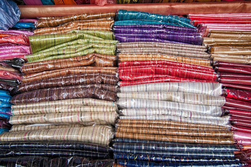 Fabric for sale stock image. Image of material, market - 24551707