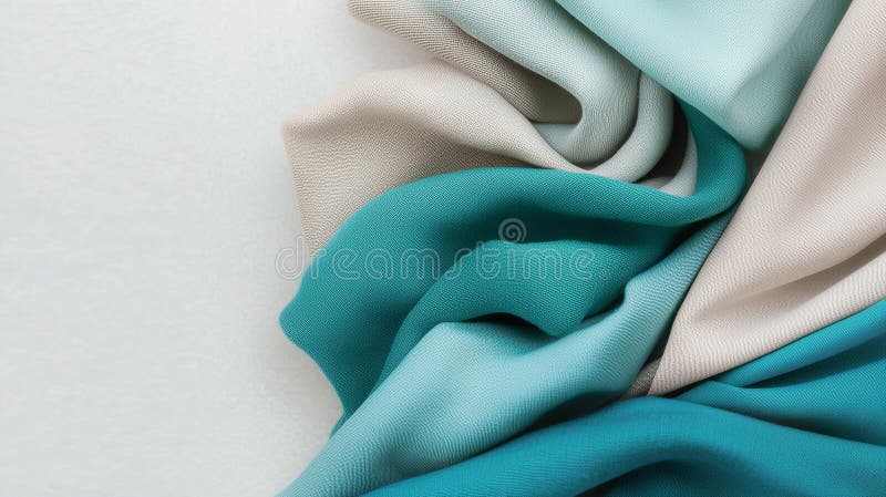 Fabric Samples of Different Shades of the Trendy Color 2026 Stock ...