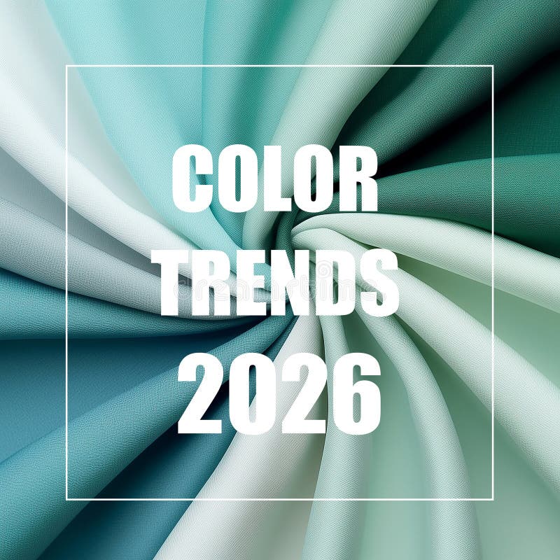 Fabric Samples of Different Shades of the Trendy Color 2026 Stock ...