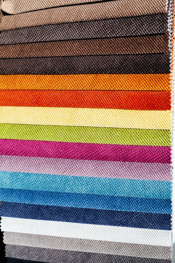 Fabric samples for textil stock photo. Image of sample - 73303894