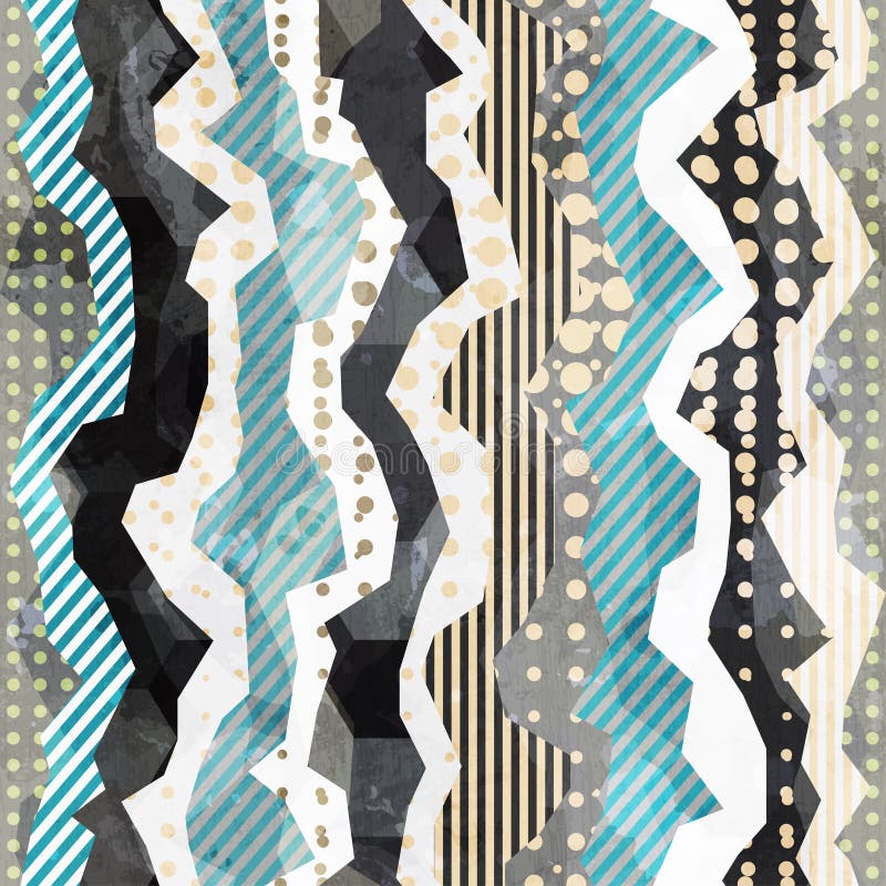 A Vector Simple Grid Bicolor Pattern Stock Vector - Illustration of ...