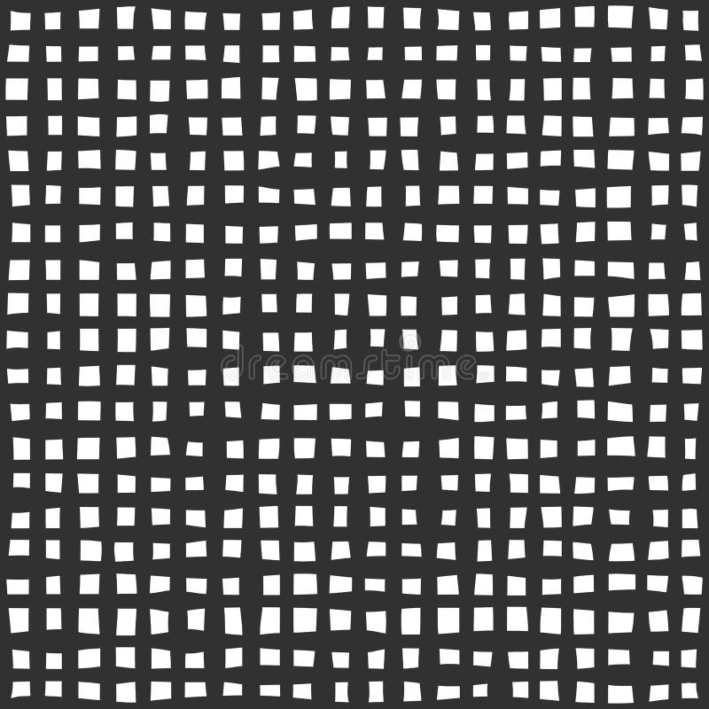 Fabric Seamless Pattern with Textile Mesh Texture, Black on White ...