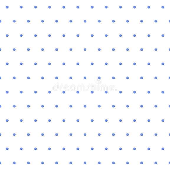 Fabric Seamless Pattern: Tiny Blue Paint Dots Against White Background ...