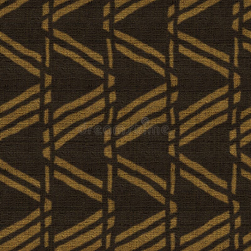 Fabric Seamless Texture, Ethnic Tribal and Geometric Stock Illustration ...