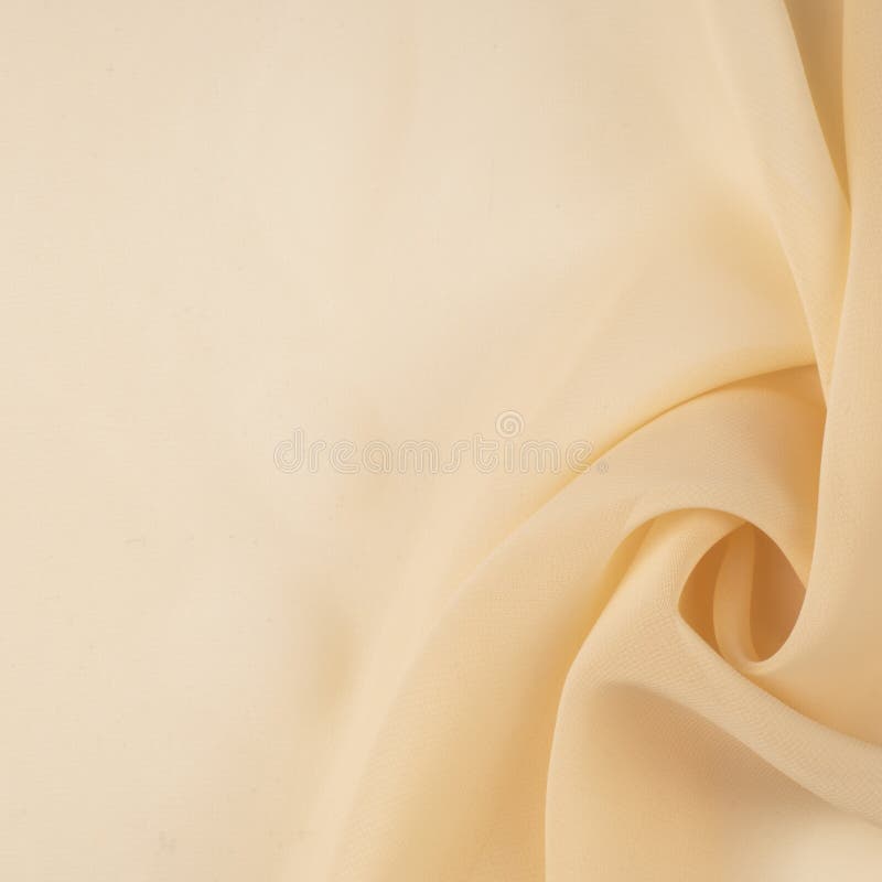 Fabric Silk Texture Transparent Beige Stock Image - Image of elegant ...