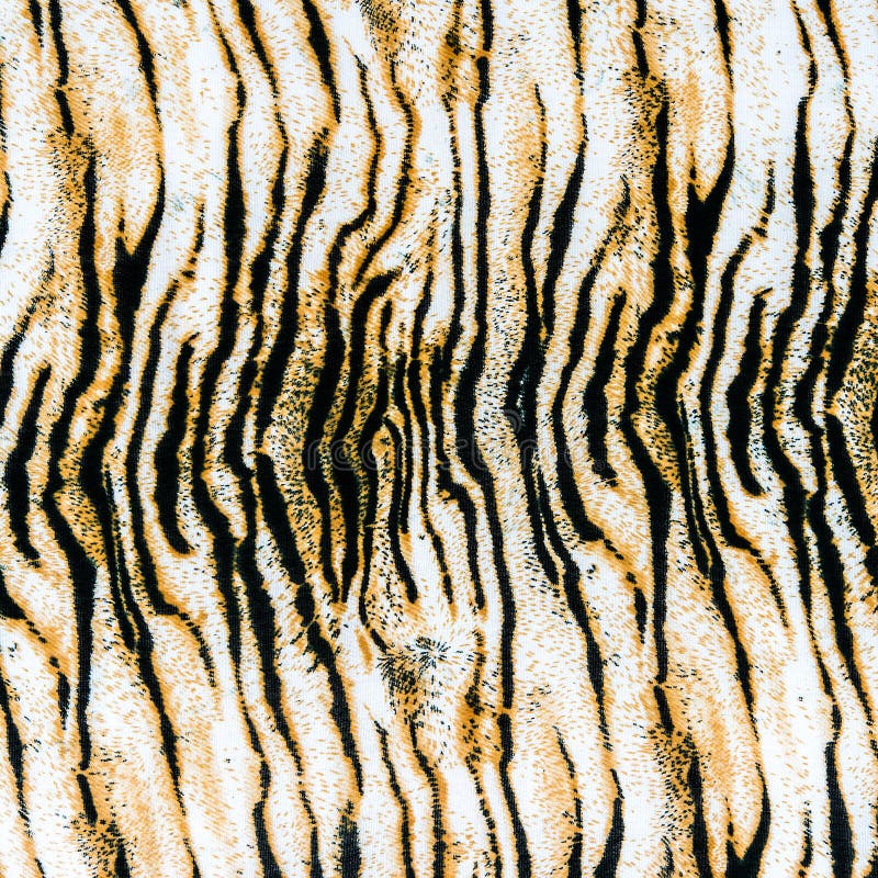 The Fabric on Striped Tiger Stock Image - Image of leather, abstract ...