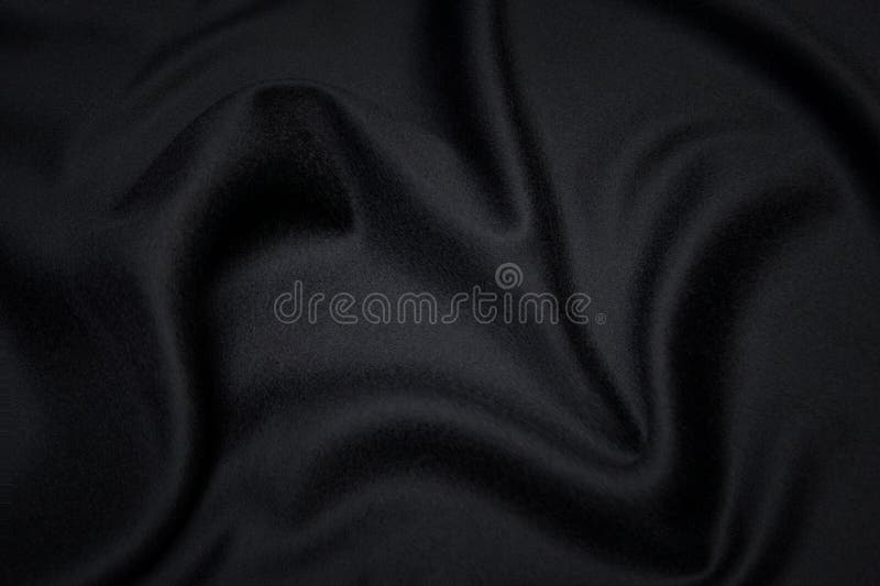 Fabric Suit Black Stretch Out of Wool Luxurios Material Stock Photo ...
