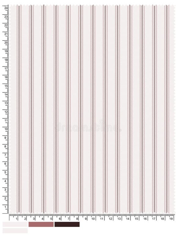 Fabric Swatch Fine Vertical Stripe Pattern in Neutral Tones Stock Image ...