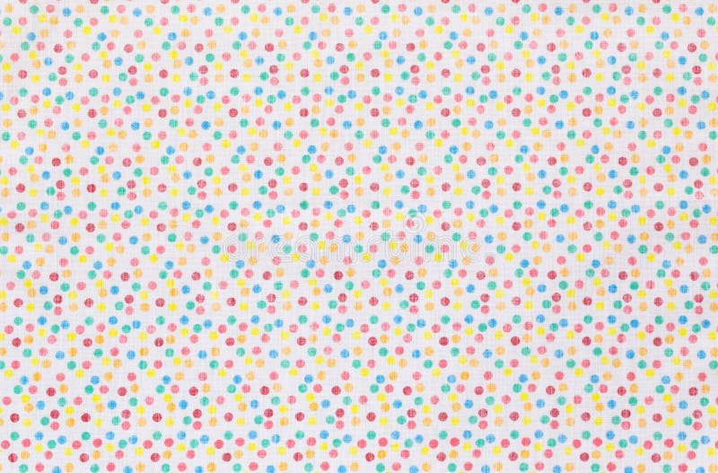 Fabric Textile with Dots Pattern Stock Photo - Image of fabric, winter ...