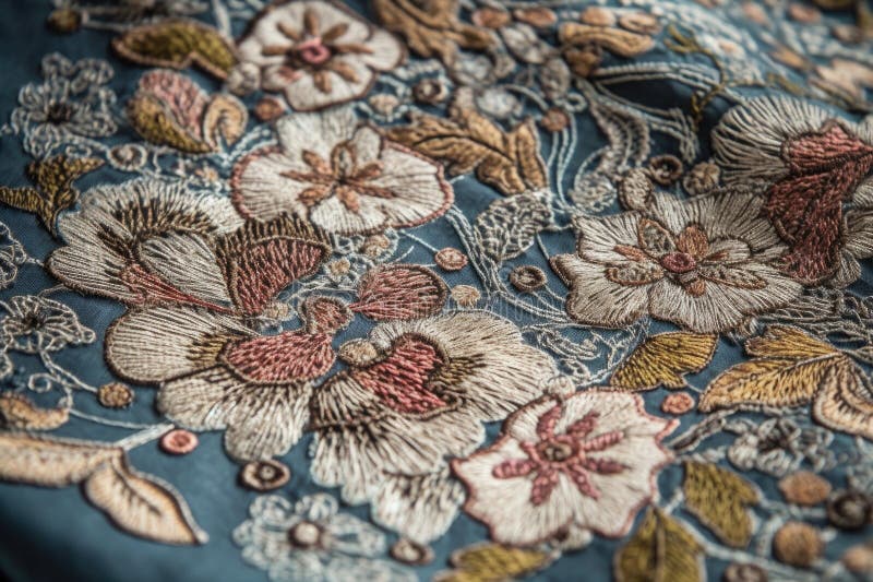 Fabric Texture Close-up, with the Intricate Details of the Fabric ...