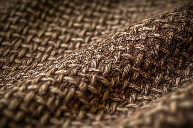 Fabric Texture Close-up, with a Tight and Detailed View of the Fabric S ...