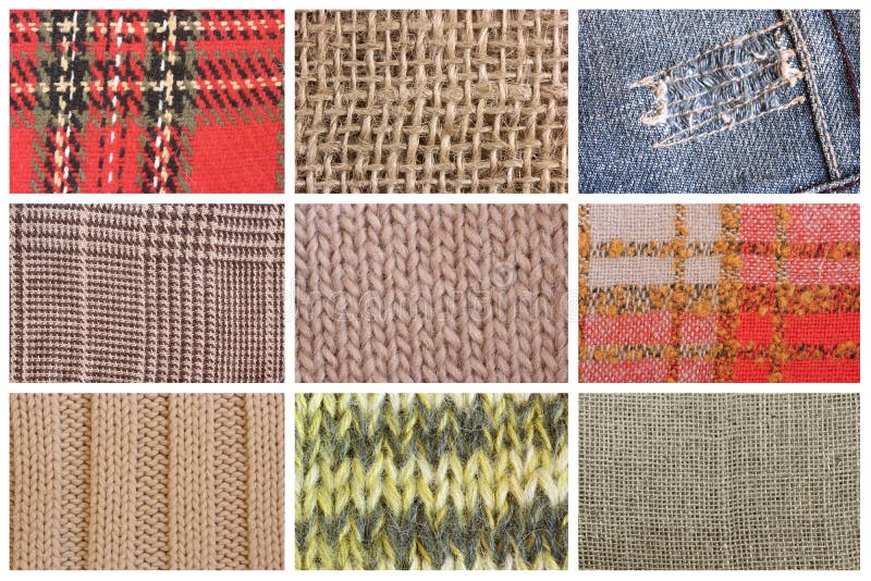 Fabric texture collection stock photo. Image of patch - 5695242