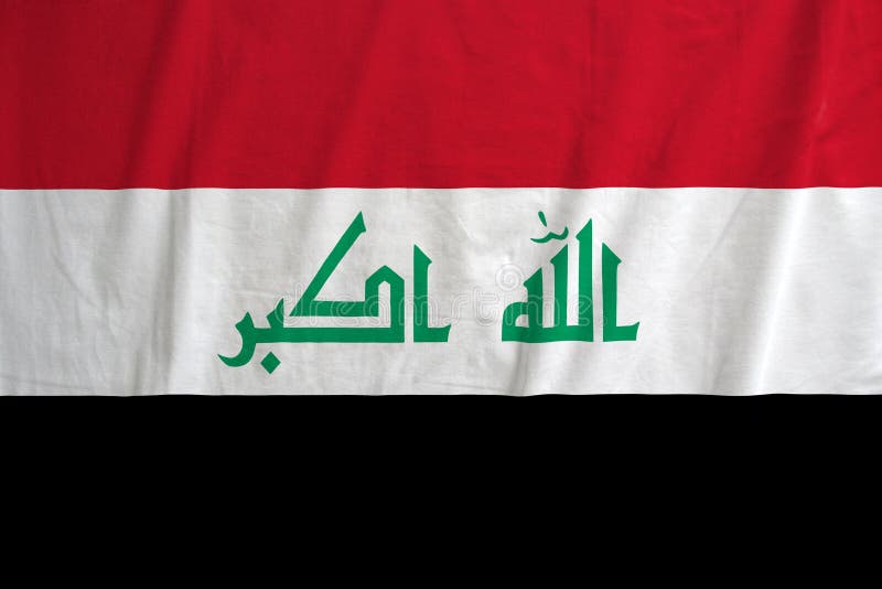 Flag of Iraq stock image. Image of country, nation, east - 35127087