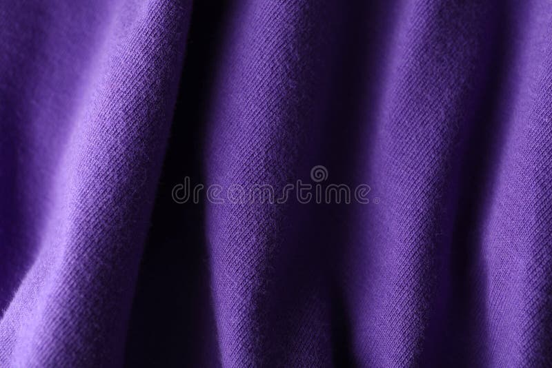 Fabric Texture with Folds, Closeup Stock Photo - Image of textile ...