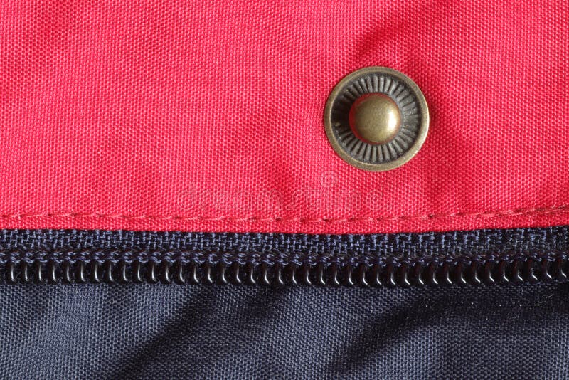 Cloth texture with clasp. stock photo. Image of clasp - 208500804