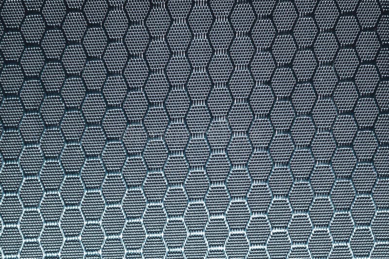 Fabric Texture with Hexagonal Cells. Textile Background. Woven Material ...