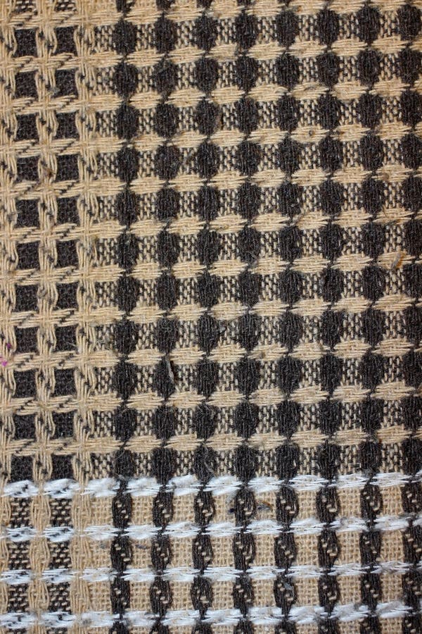 Fabric Texture with Dark and Light Cells Stock Photo - Image of ...