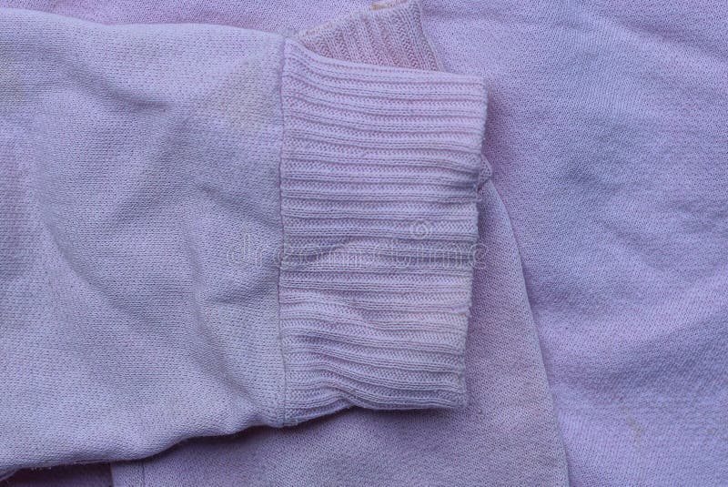 Fabric Texture of Old Clothes Stained with Sleeves Stock Image - Image ...