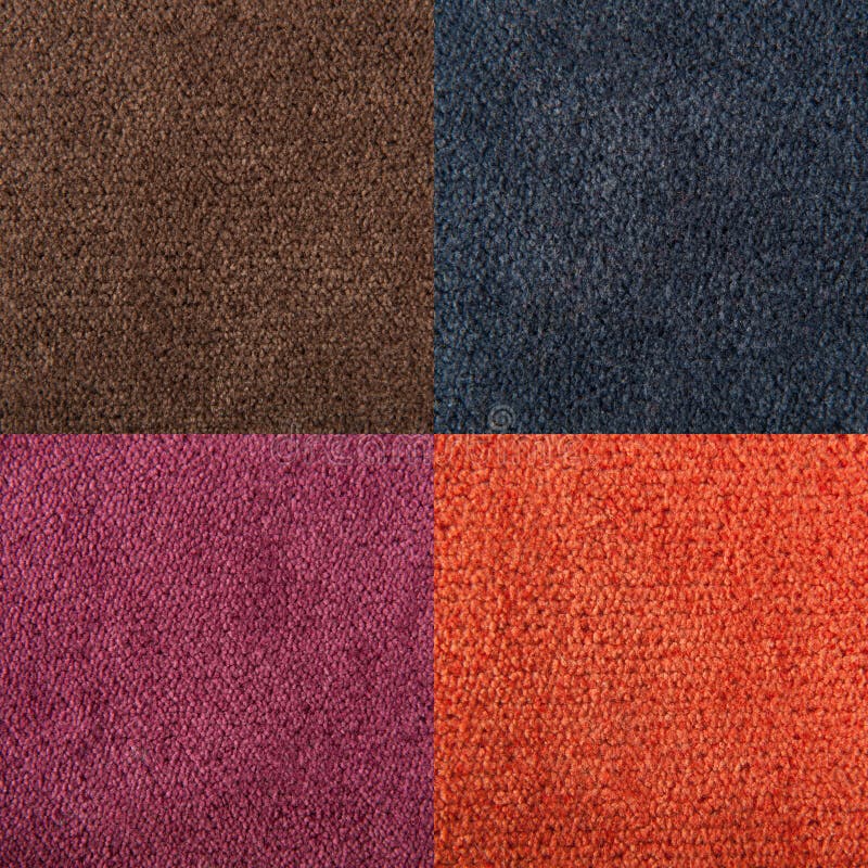 Fabric Texture Orange, Brown, Blue, Magenta Carpeting for Background ...